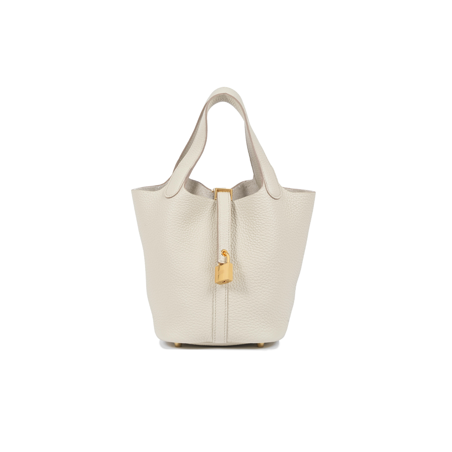 Hermès Picotin Clemence 22 in Beton Color with Gold Hardware Bag ...